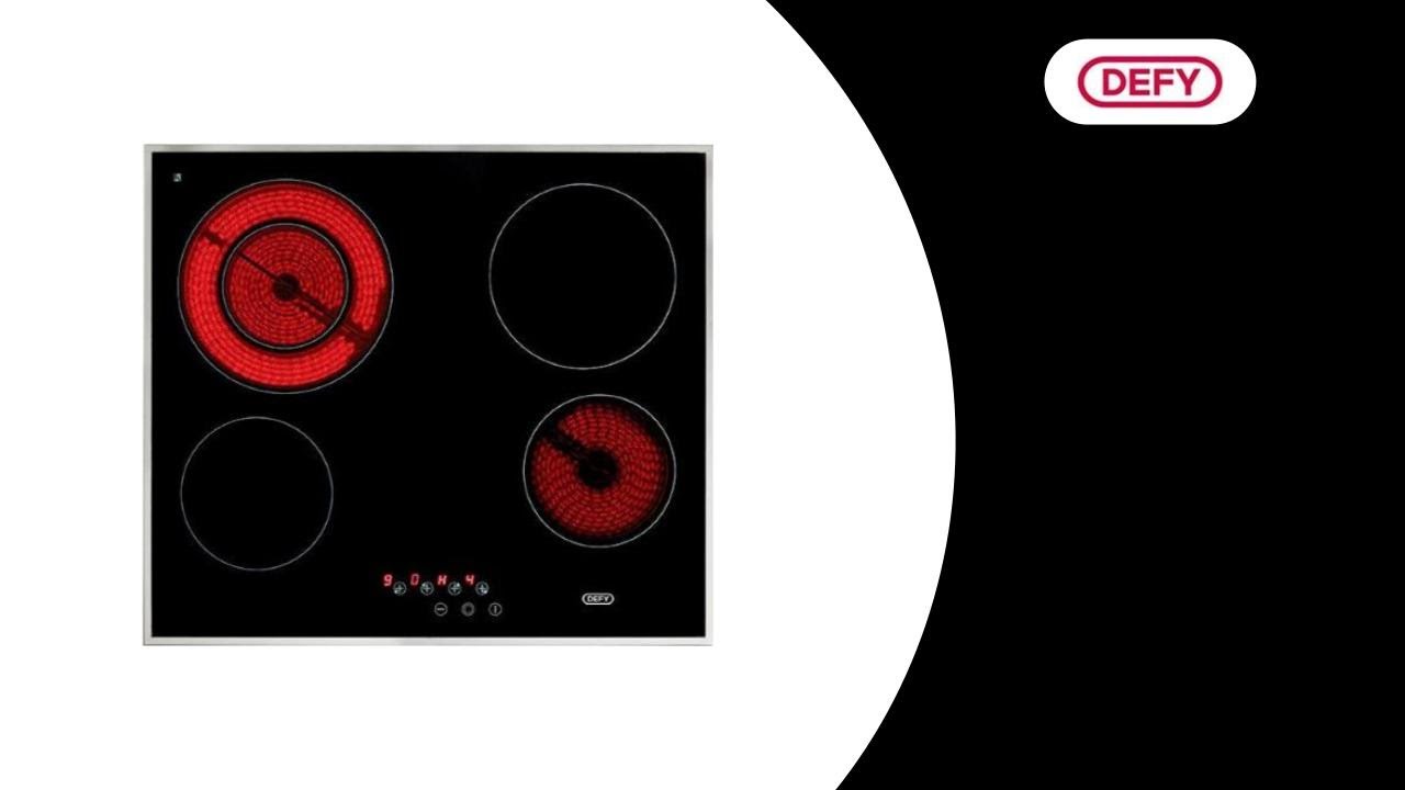 How to Activate Stove Plates on Defy DHD494 - YouTube