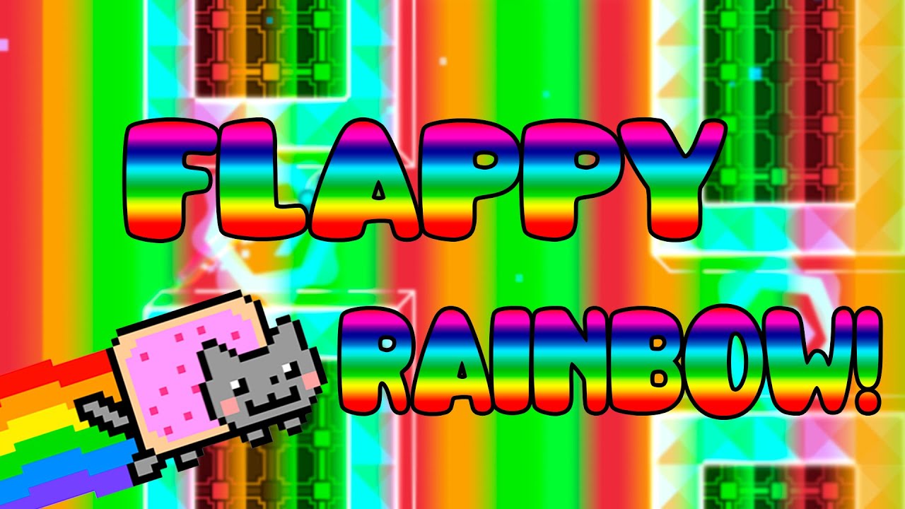 Geometry Dash [1.9] Flappy Rainbow by MagicXdash - YouTube