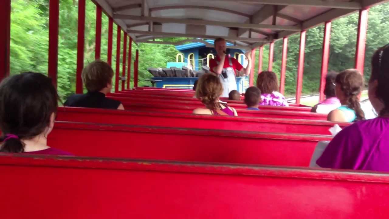 kings island train ride part 2 - YouTube