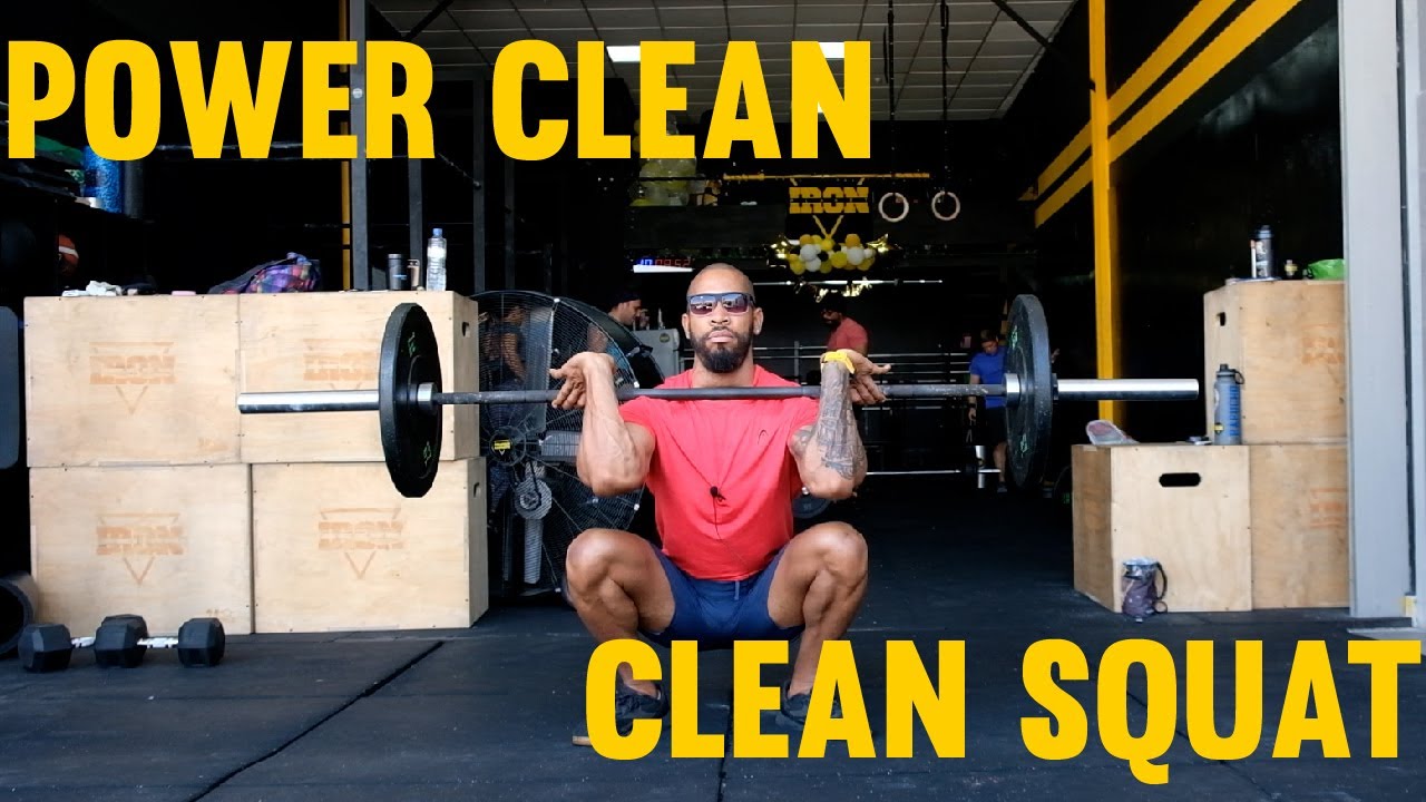 Como Hacer Power clean - YouTube