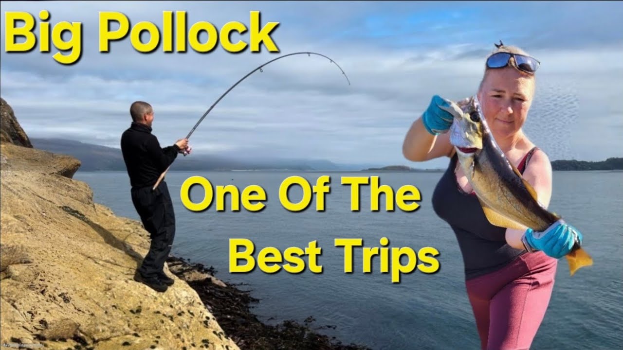 Rock Fishing In Scotland For Pollock The Best So Far Highland Sea ...