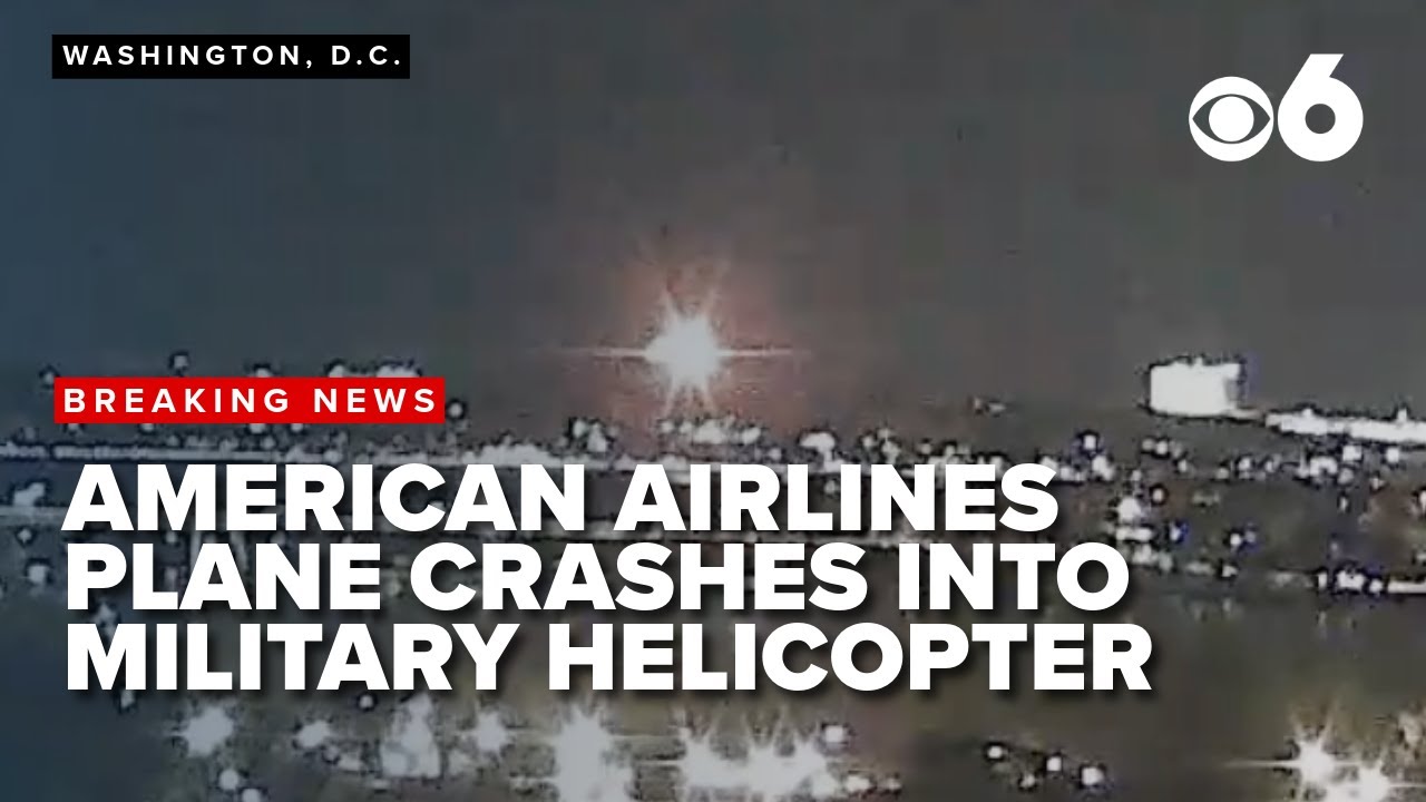 Plane collides with Black Hawk military helicopter over Potomac River ...