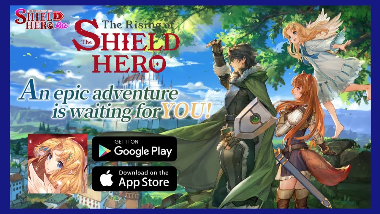 SHIELD HERO RISE | GAMEPLAY, NOVO RPG DO ANIME, HERÓI DE ESCUDO ...