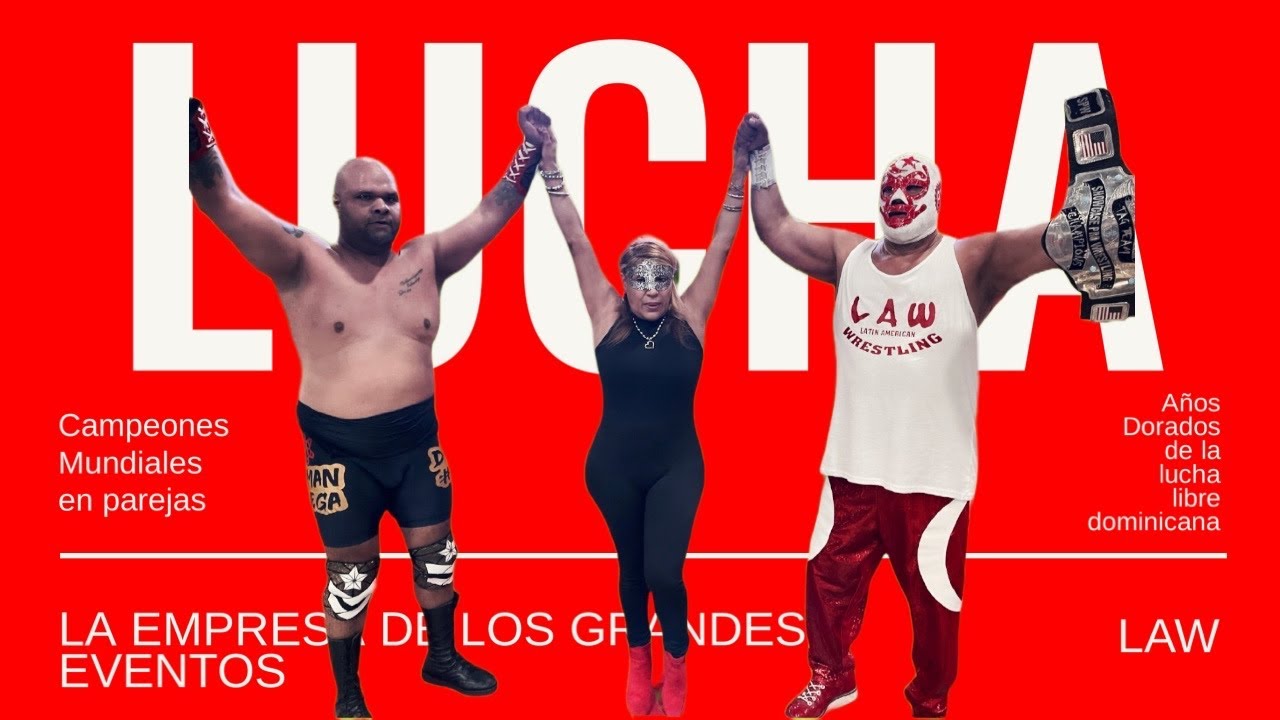 Lucha entre Astroman 3 y Don Vega Vs USA Brother y Yankee Vs Jay Cobs ...