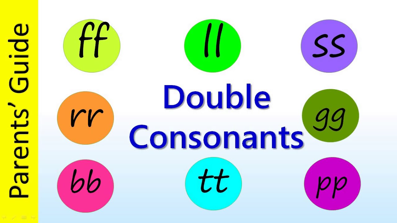 Different Double Consonant
