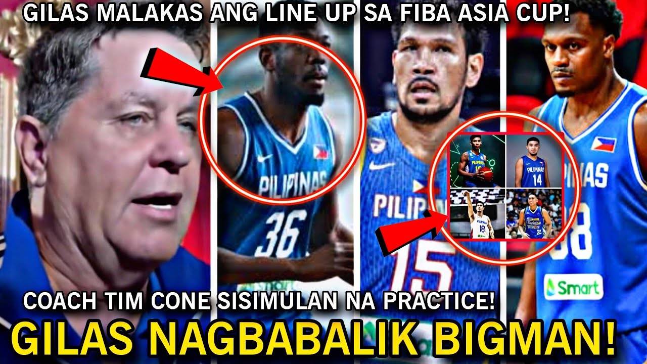 Nagbabalik na BIGMAN sa GILAS PILIPINAS! CTC Papasimulan na Ang Practice! iBang Player Not ...