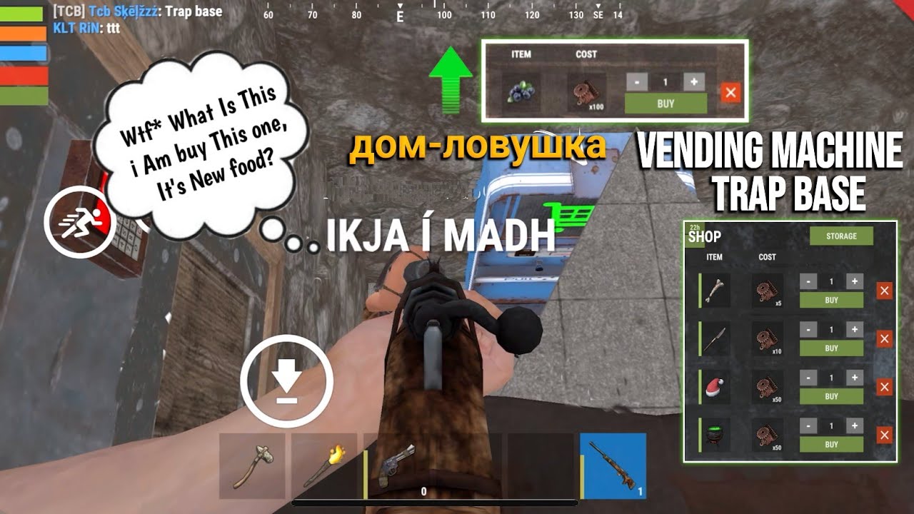 Oxide: Survival Island- Vending Machine TRAPBASE Made Me VERYRICH || Oxide Survival Island Trap ...