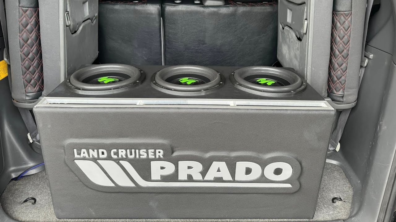 💥Toyota Land Cruiser Prado flexing like crazy💥 #subwoofer #caraudio # ...