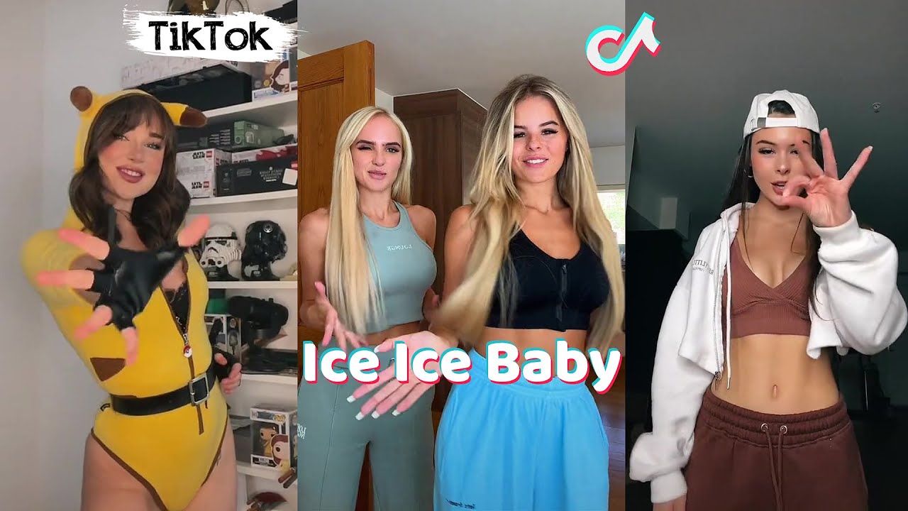 Ice Ice Baby Dance TikTok Compilation - YouTube