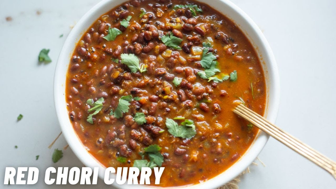 Red Chori Curry (Adzuki Beans Curry) - YouTube