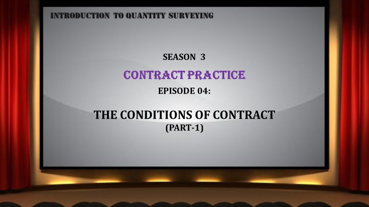 S03E04 The Conditions of Contract (Part 1) - YouTube