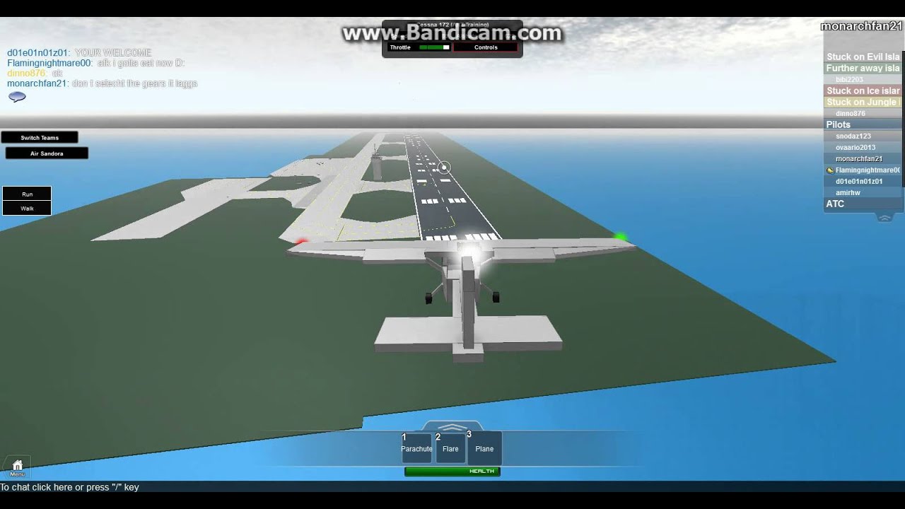 roblox raf air force cessna 172 landing at air base - YouTube
