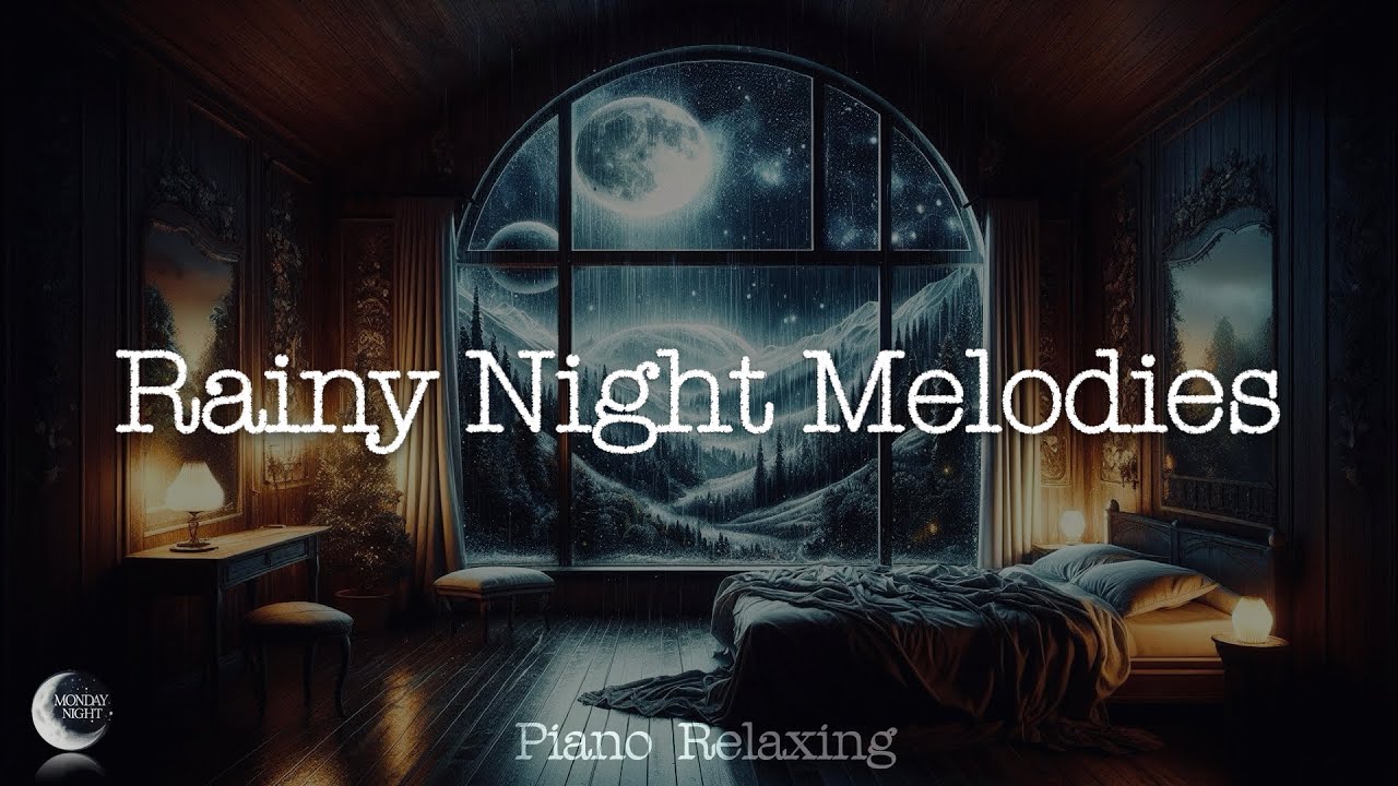 Rainy Night Melodies | Piano and Rain for Ultimate Relaxation - YouTube