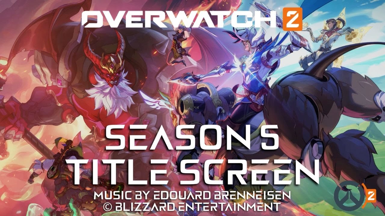 Overwatch 2 - Season 5 Title Screen (music by Edouard Brenneisen) - YouTube