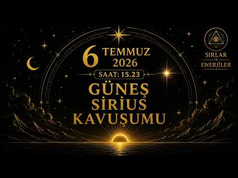 🌟 6 Temmuz 2026 Güneş Sirius Kavuşumu | Burçlara Özel Dua ve Niyetler 🙏✨