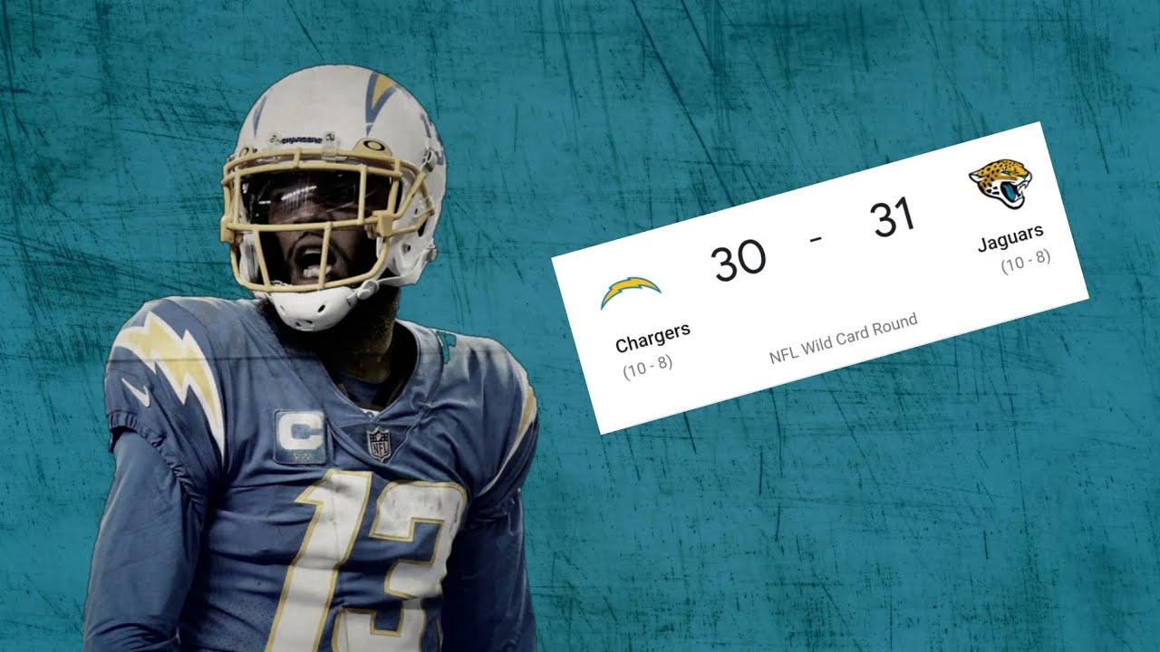 Chargers BLOW 27-0 lead... - YouTube