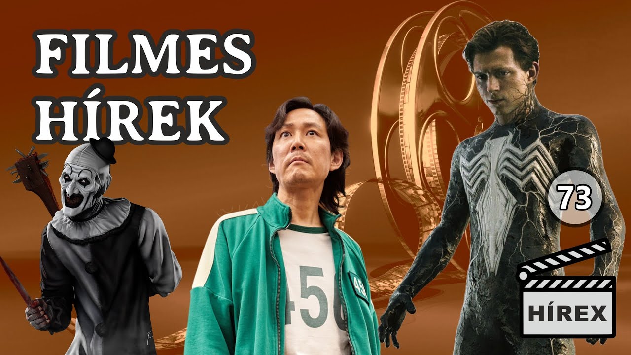 HÍREX #73 - Squid Game 3. évad / Legenda vagyok 2. / DCU filmek ...