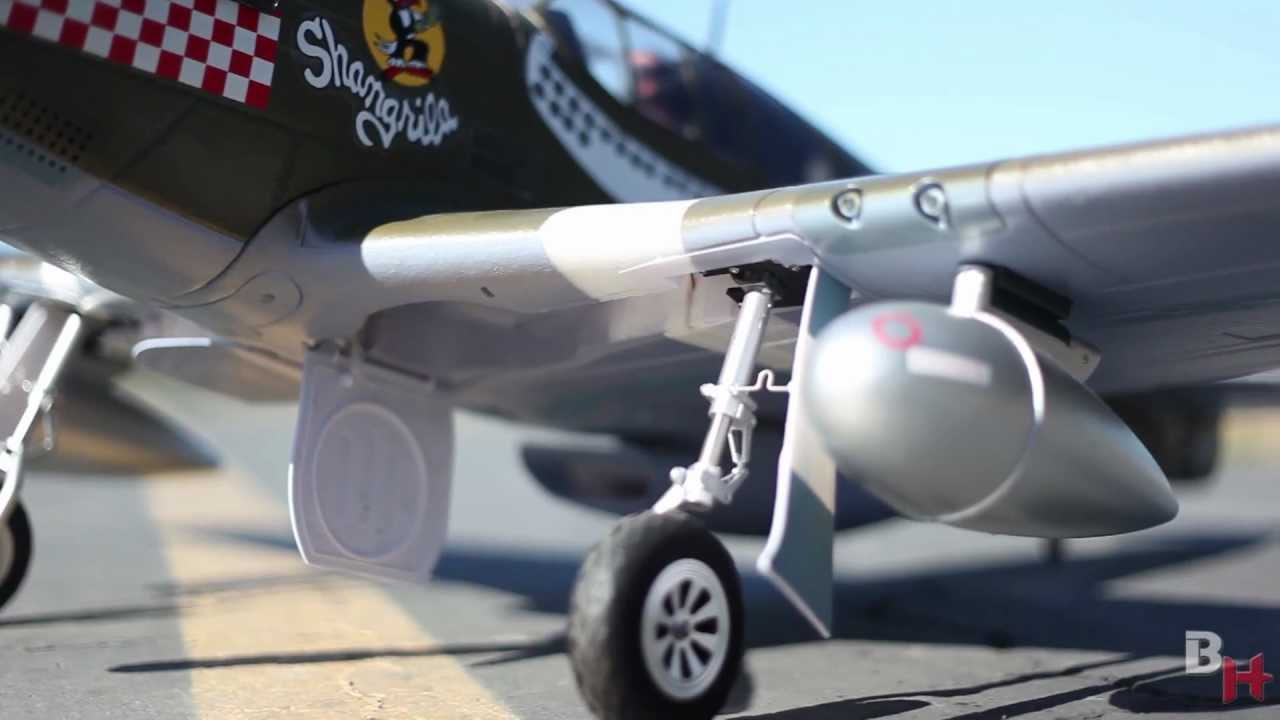 P-51B Mustang V7 FMS BlitzRCworks Flight Review in HD! - YouTube