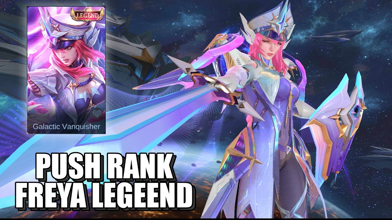 PUSH RANK YOKKK Kejar HONOR Pakek Skin FREYA LEGEND !! - YouTube