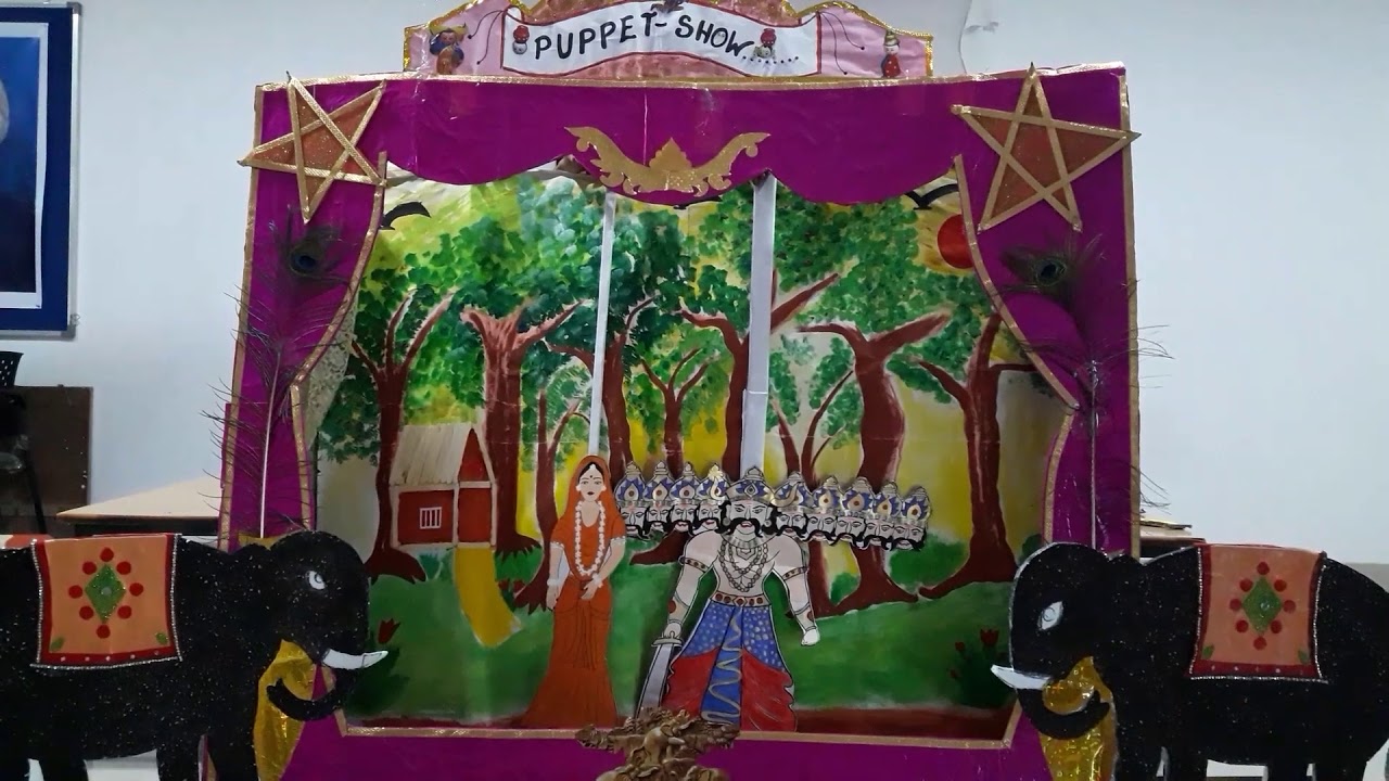 The story of RAMAYANA , PUPPET SHOW - YouTube