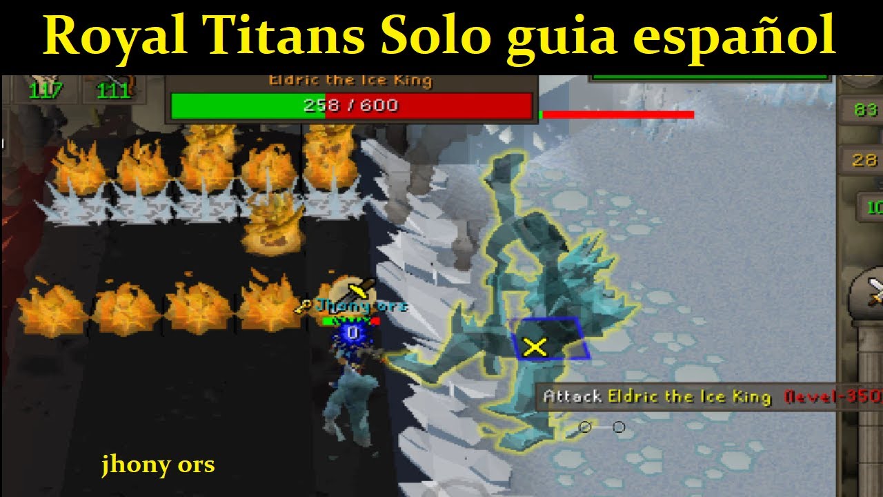 Royal Titans Solo OSRS Guia Español - YouTube