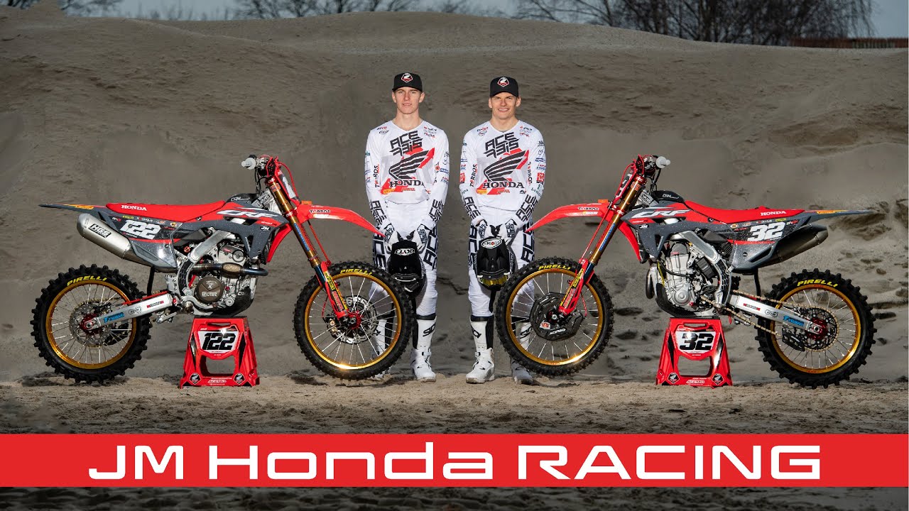 JM Honda Racing pre-season shoot - YouTube