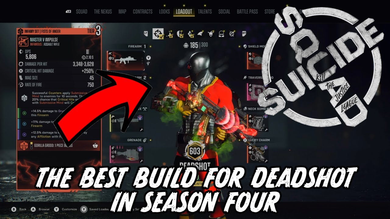 The World's Deadliest Assassin Build for Deadshot - Suicide Squad Kill ...