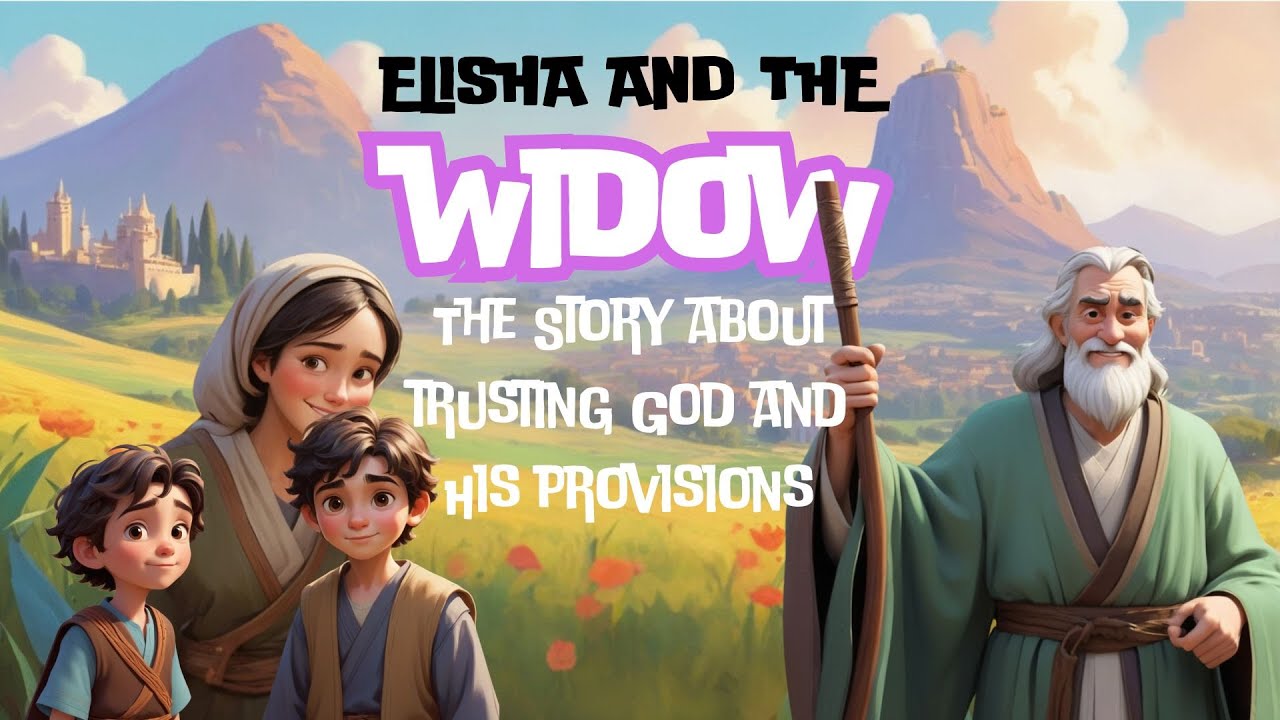 Elisha and the Widow’s Oil | Bible Story for Kids - A Story of trusting ...