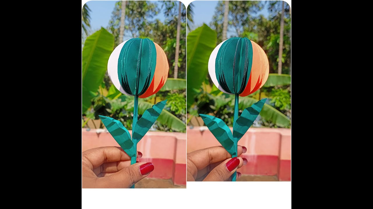 Republic day paper craft ideas | How to make republic day craft with ...
