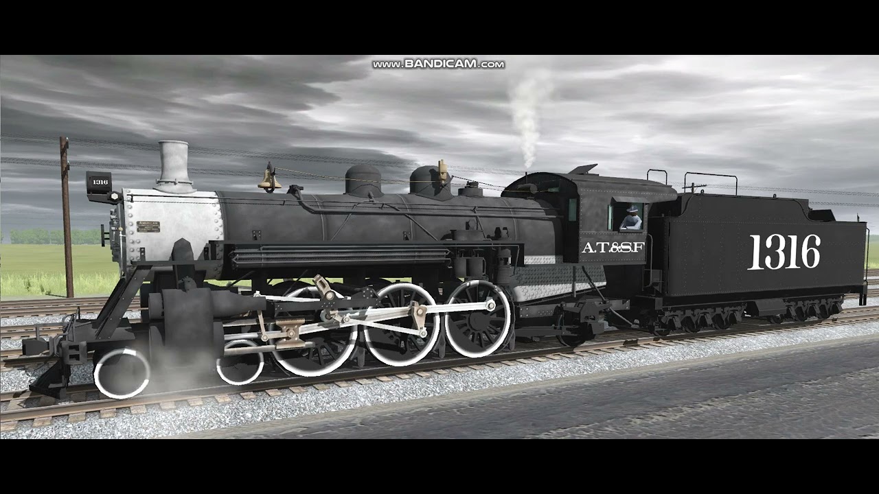 ATSF #1316's Whistle 3-part V1 - YouTube