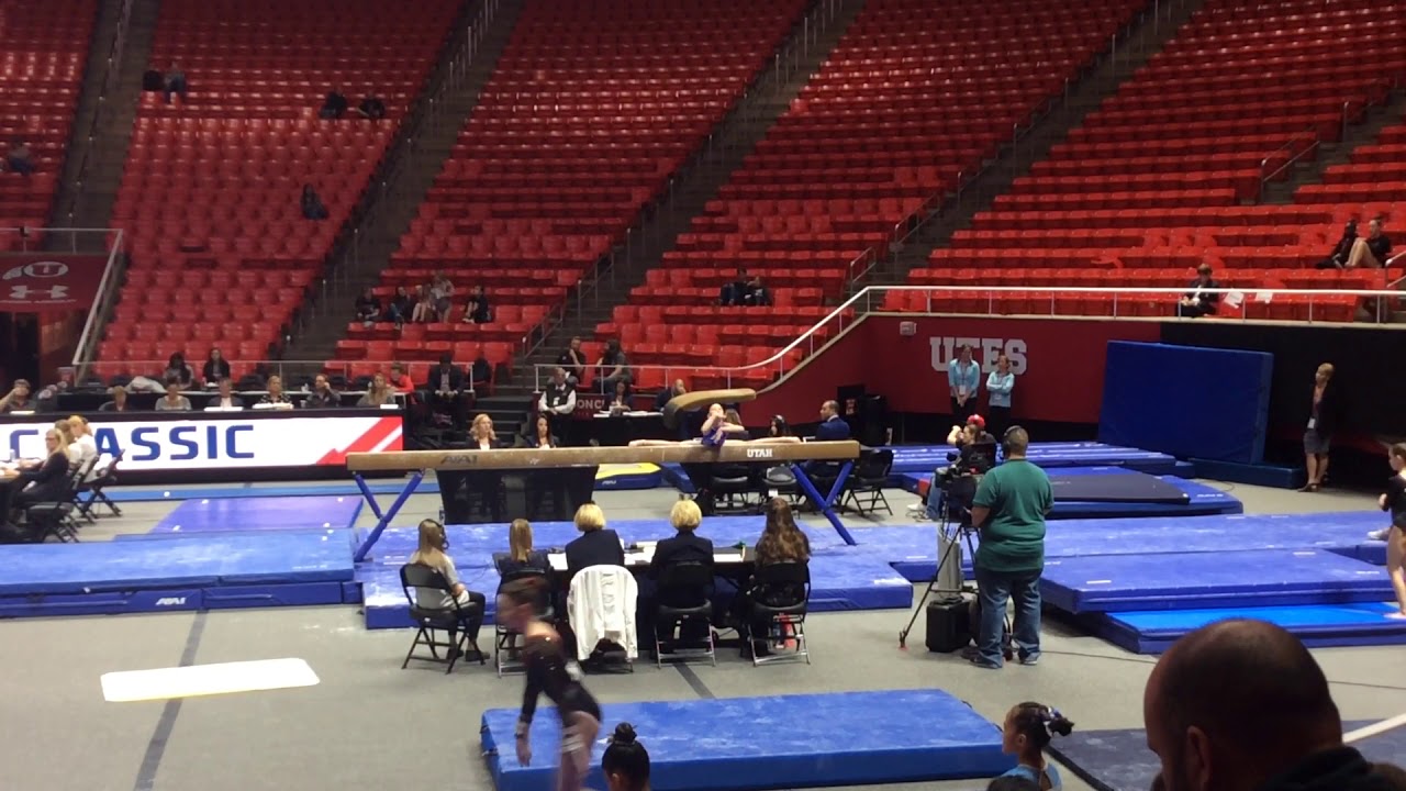 Autumn Reingold 2019 Hopes Classics (12-13 year olds) Beam 12.05 - YouTube