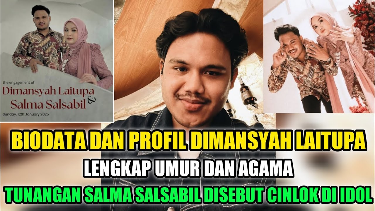 BIODATA DAN PROFIL DIMANSYAH LAITUPA • TUNANGAN SALMA SALSABIL DISEBUT ...