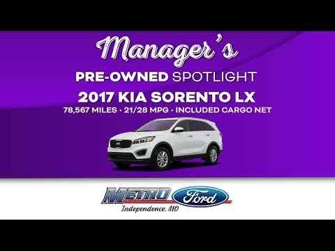 Metro Ford Independence - Manager's Pre-Owned Kia Spotlight