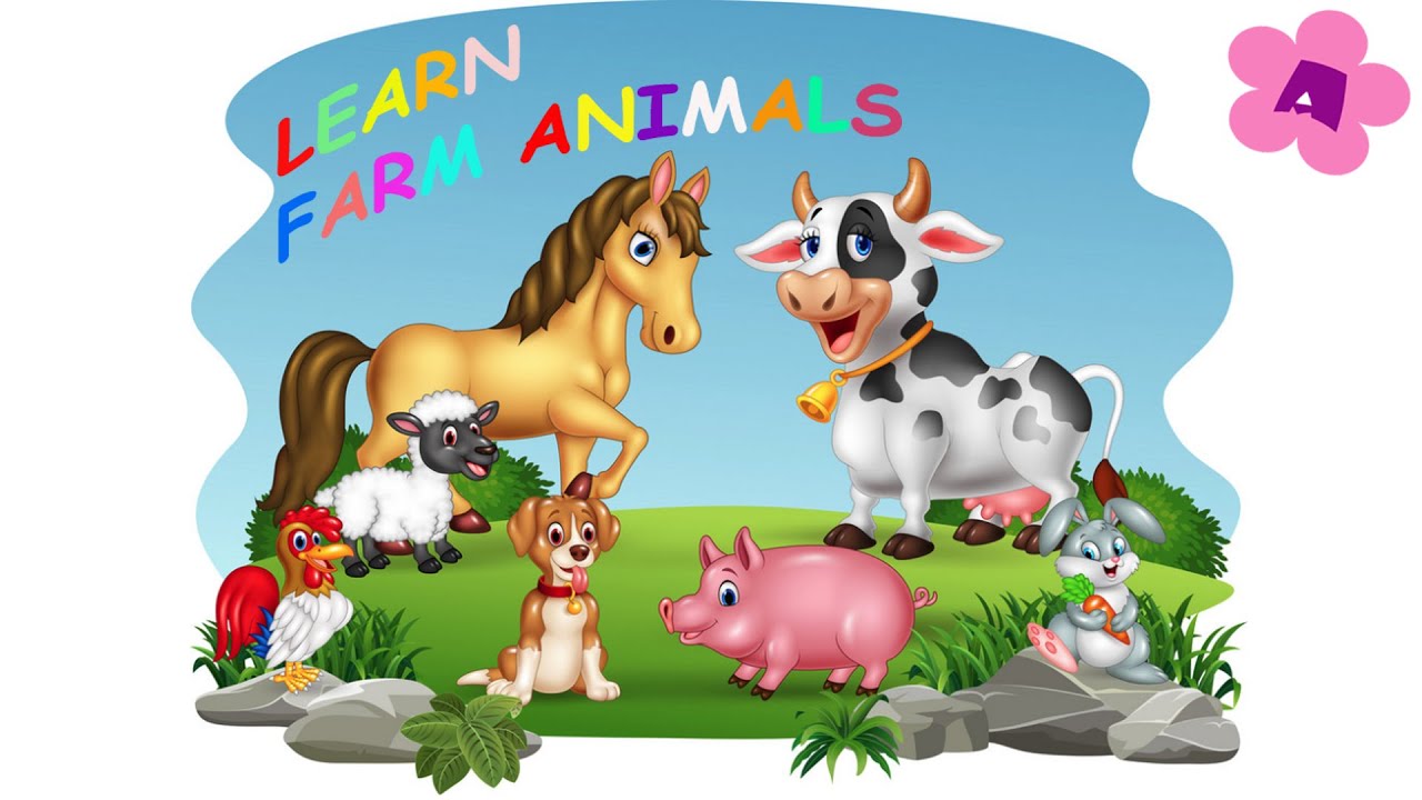 Zoo animals for children - Learn farm animals - Fun day at the zoo ...