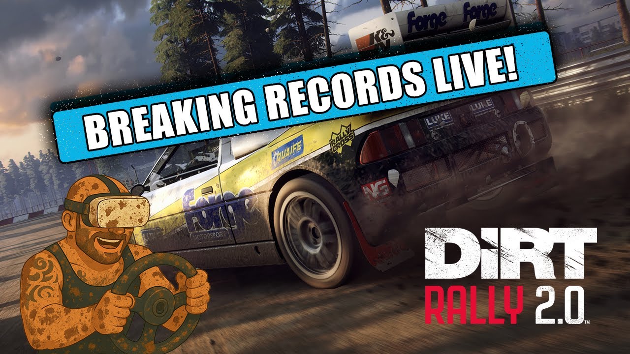 Getting Dirty & Smashing Records! VR & Motion Rallying - YouTube