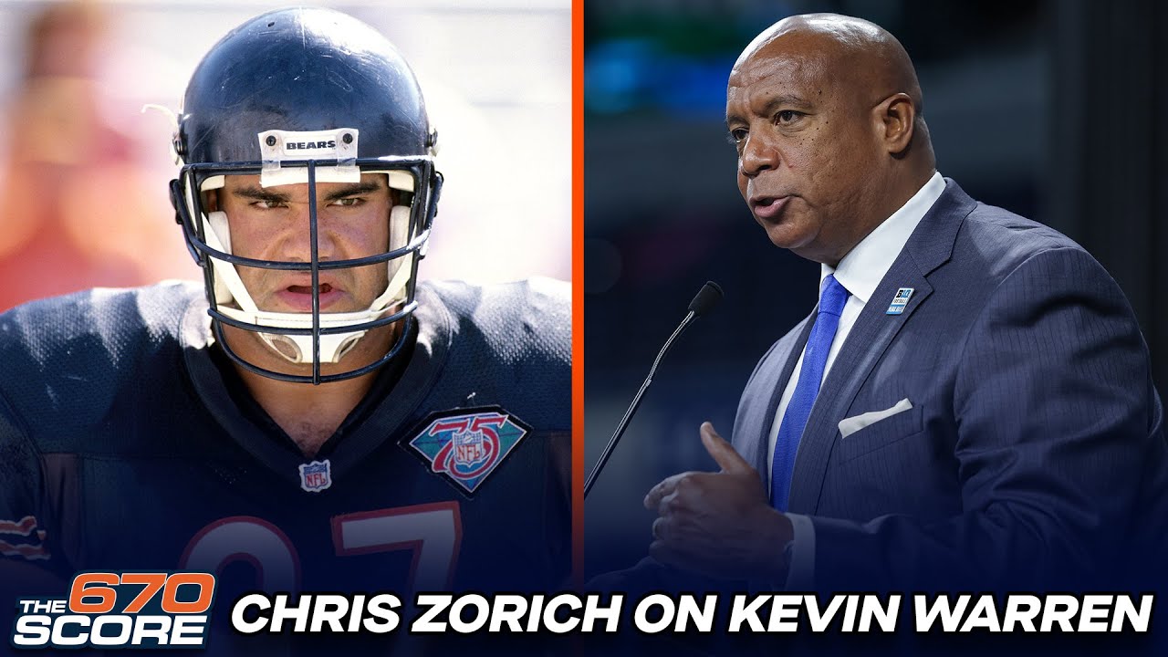 Chris Zorich talks about the Bears hire of Kevin Warren as President ...