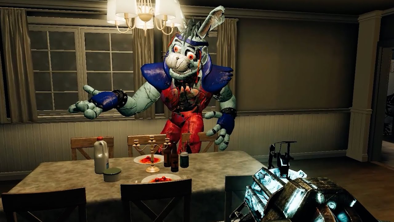 Try to survive in a house with FNAF !!! - YouTube