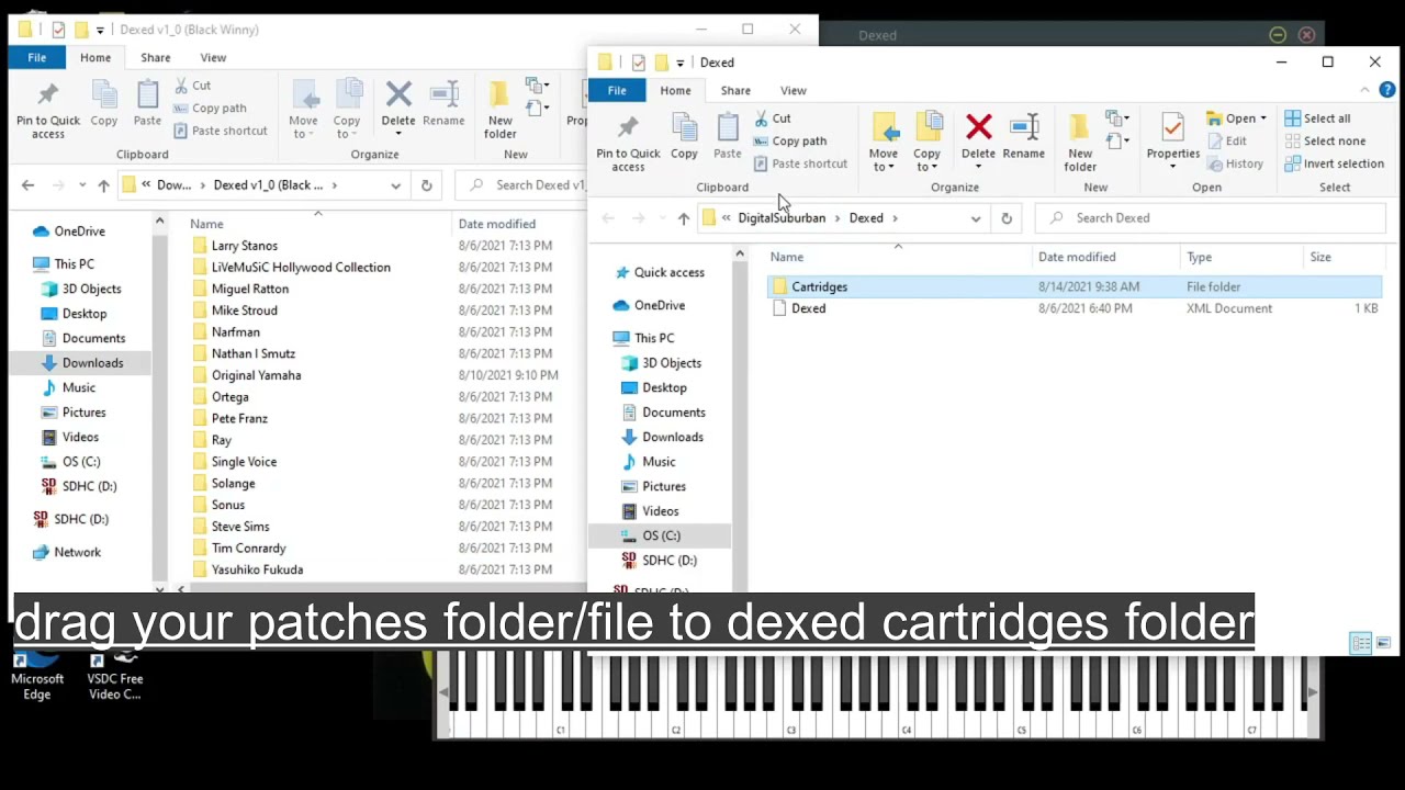 How to Import Dexed Syx Patches To Dexed Program. - YouTube