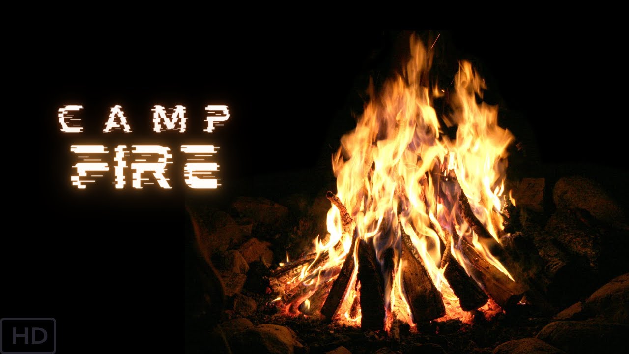 Relaxing Fire Sounds with Pleasant music , Fireplace, Campfire - YouTube