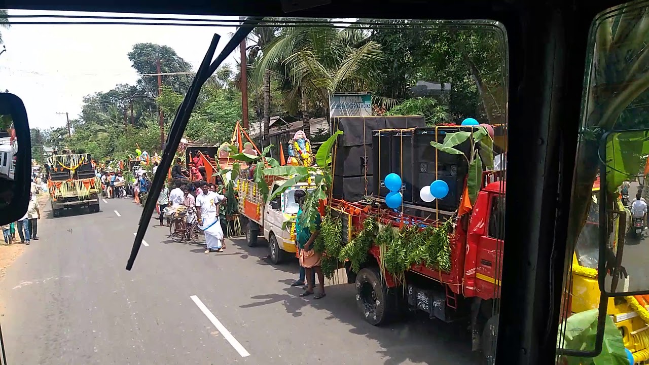 Vinayagar Visarjan Oorvalam... Melpuram Mandal... 2018 - YouTube