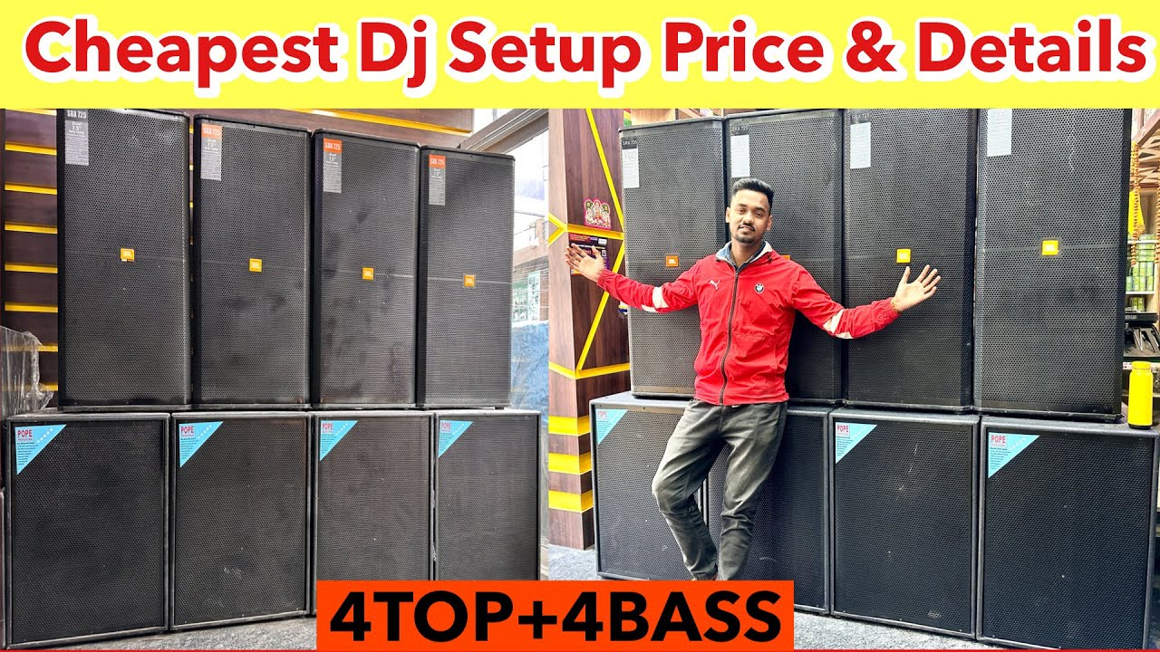 Cheapest Dj Setup Price & Details | 4 Top + 4 Bass Price | 2025 ...