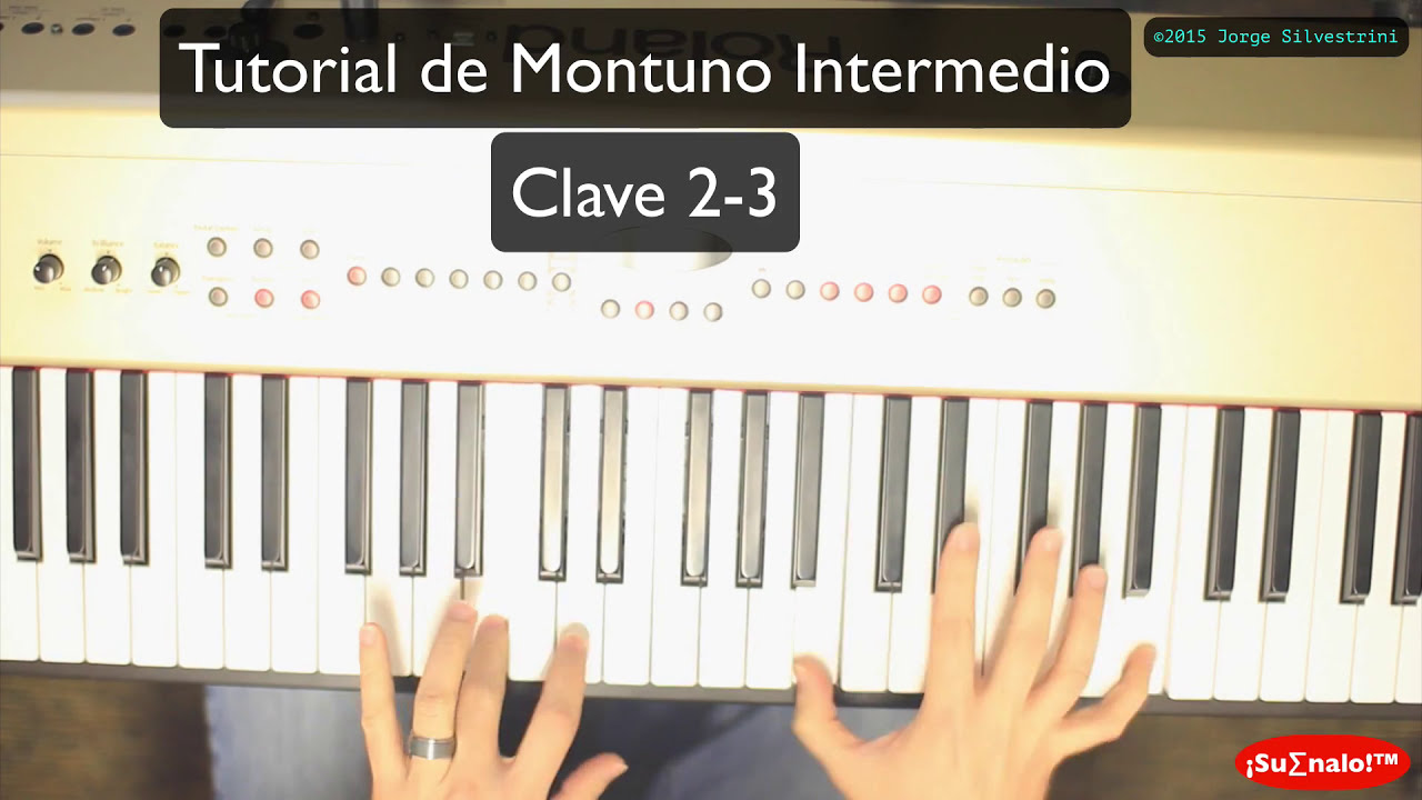 Tutorial de Piano: Montuno Intermedio (MONTUNO SALSA) Jorge Silvestrini ...