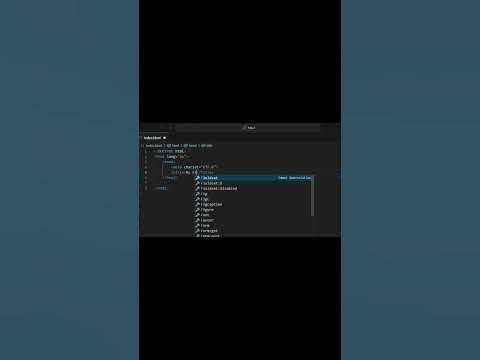 How to write HTML boilerplate | HTML - YouTube