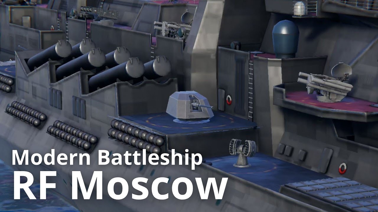 RF Moscow - A Battleship with the Nickname "Walking Fortress" - Modern ...