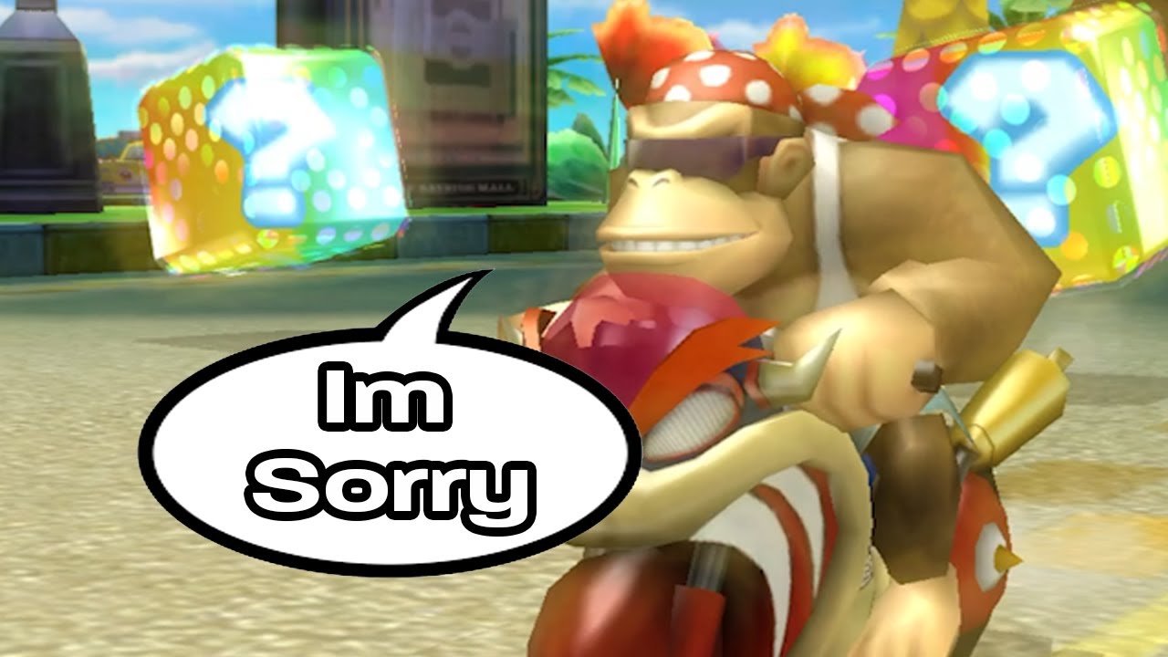 A Mario Kart Race, But Every Sound Is Replaced With My Voice - YouTube