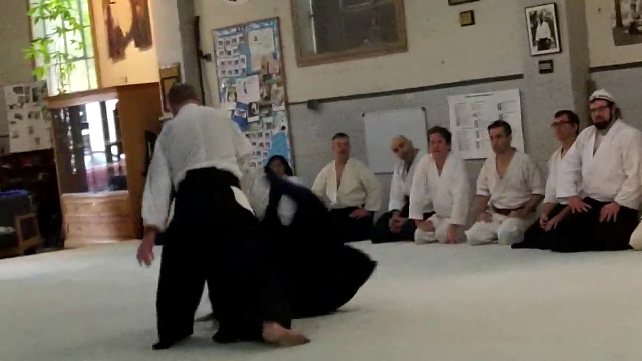 Bruce Bookman: Ushiro ryotedori iriminage variation - YouTube