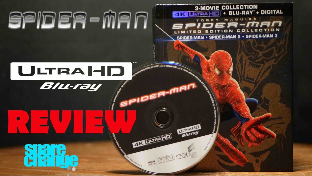 Spider-Man 4K Bluray Review Limited Edition Collection Unboxing (Part 1 ...