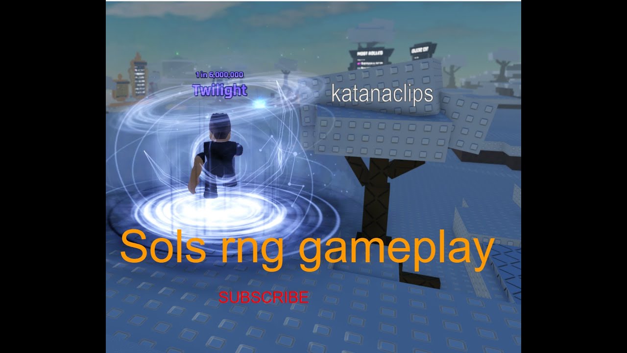 SOL'S RNG (gameplay with music not much talking) - YouTube