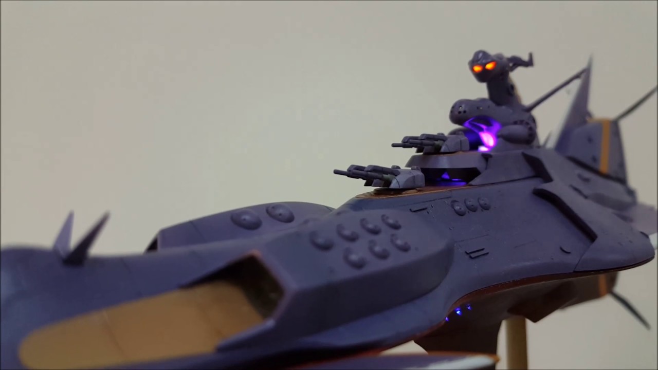 N Nautilus 1/1000 Arduino Motor Final V 2 Nadia Blue Water - YouTube