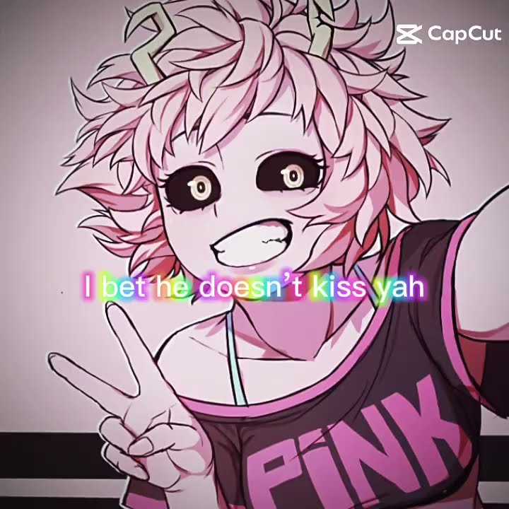 hit or miss? // Mina ashido edit 😁😝// #mha #mhacommunity #anime #anime ...